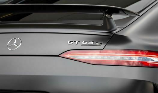 2019 OEM GT63S AMG Letter Emblem Glossy Black Rear Trunk Lid Nameplate ...