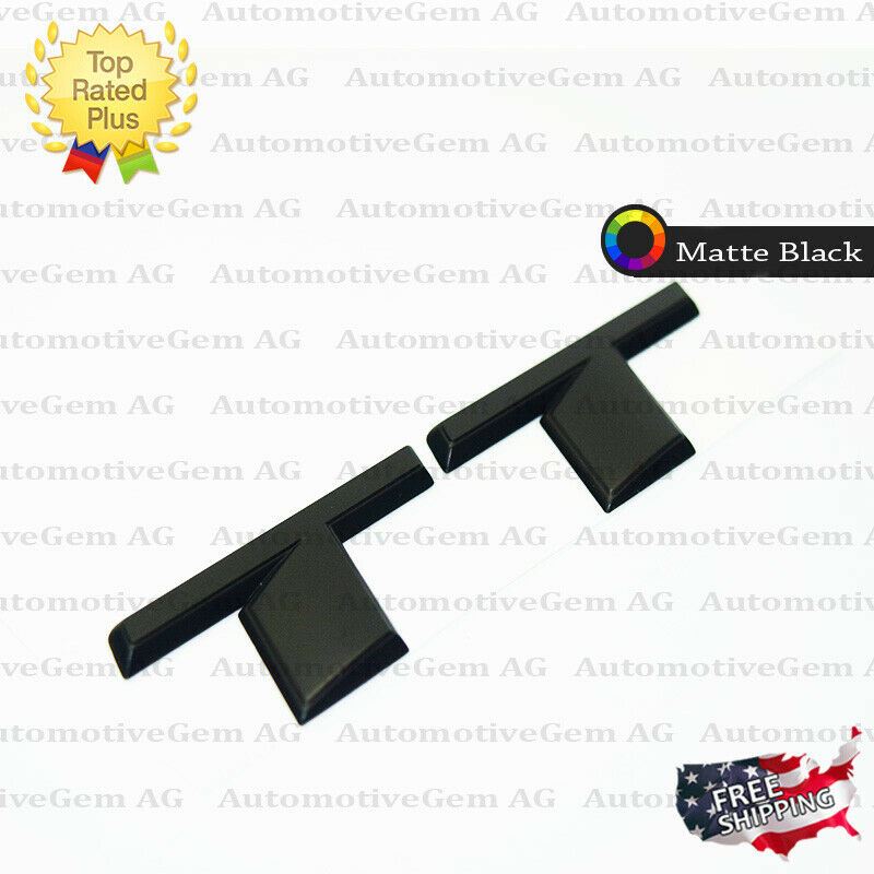 Audi TT Emblem MATTE BLACK Rear Trunk Lid Letter Badge S Line Logo OEM ...